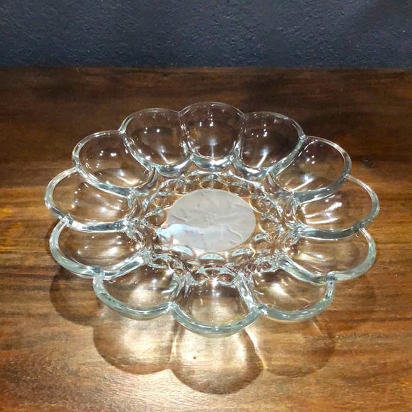 Princess House | Dining | Princess House Fantasia Crystal Deviled Eggs ...